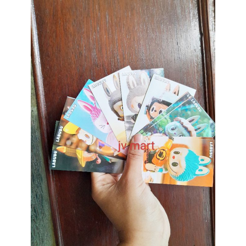 Jual ( ISI 10LEMBAR ) PHOTO CARD KARTU LABUBU | Shopee Indonesia