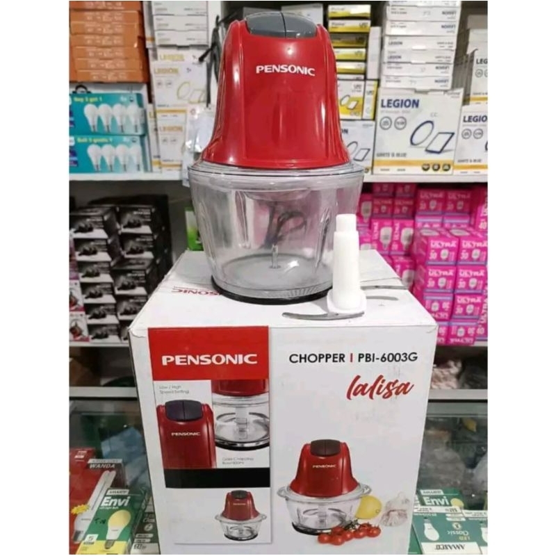 Jual Food Chopper Processor Lalisa PENSONIC PBI-6003G ORIGINAL BLENDER ...