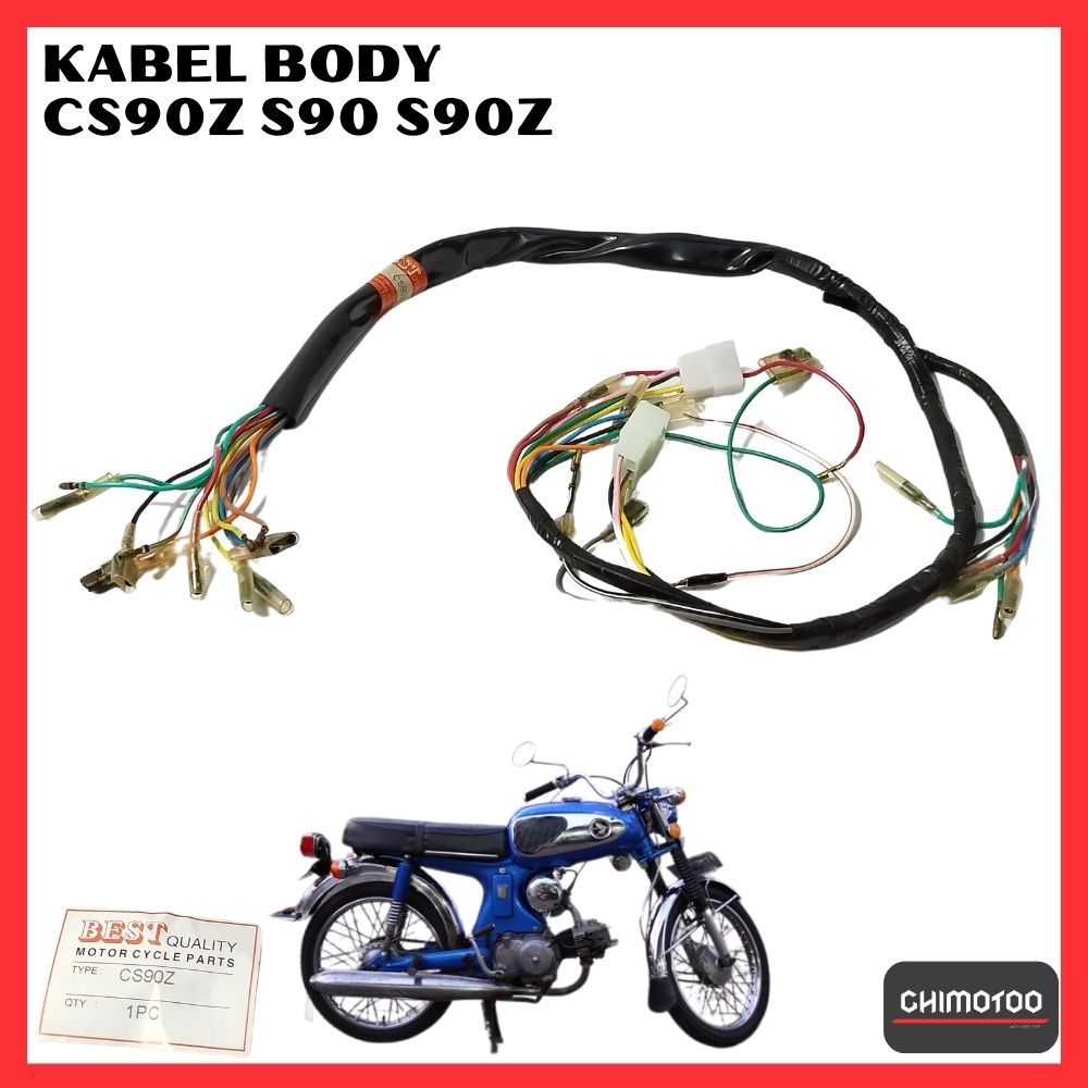 Jual Kabel Body Wire Harness Honda CS90Z S90 S 90 S90Z S 90 Z | Shopee Indonesia