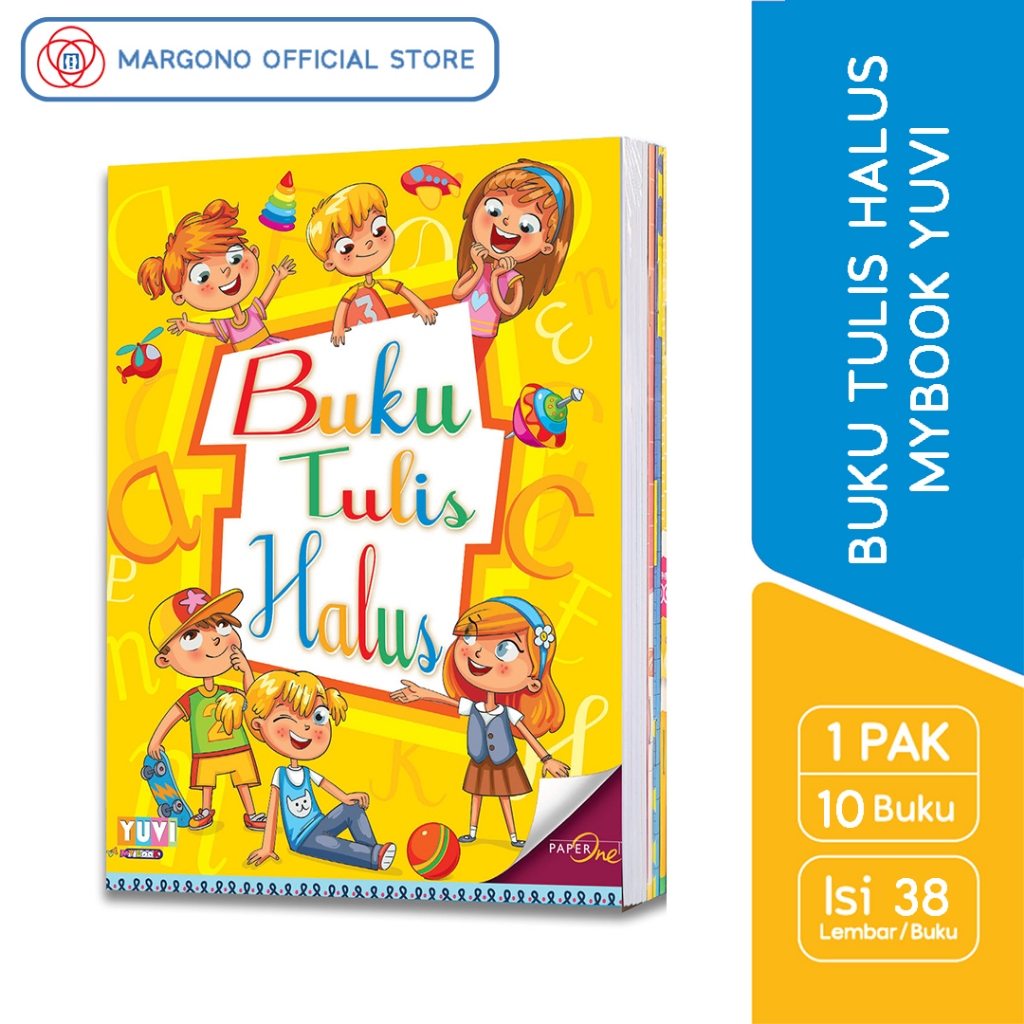 Jual My Book Yuvi Buku Tulis Halus Garis 3 38 Lembar | Shopee Indonesia