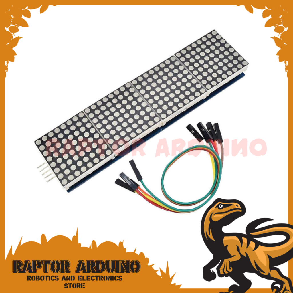 Jual Max7219 Dot Led Matrix Mcu Control Led Display Module For Arduino