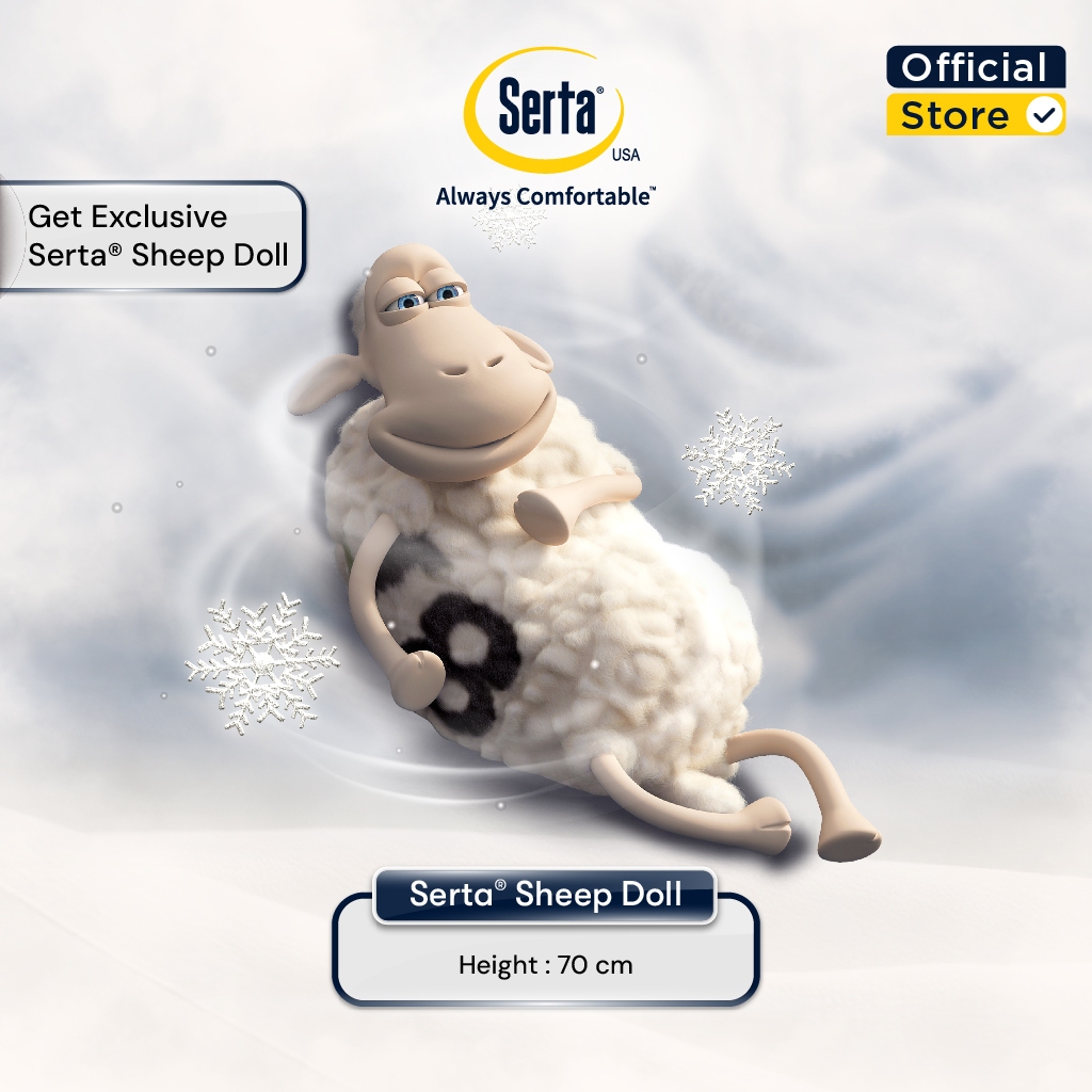 Jual [FREE] Serta Exclusive Sheep Doll - 70cm | Shopee Indonesia