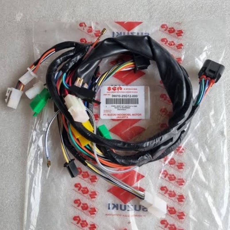 Jual KABEL BODY KABEL BODI SATRIA FU 150 KARBU LAMA SUZUKI | Shopee ...