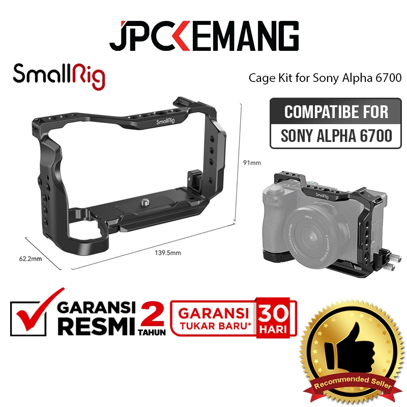 Jual SmallRig Camera Cage for Sony A6700 4336 Small Rig Cage Sony A ...