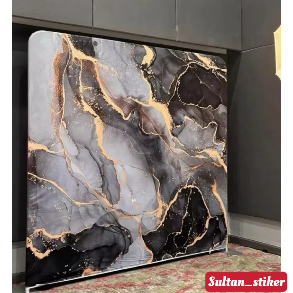 Jual Sultan stiker dinding lantai motif marmer kayu 60cm x 60cm ...