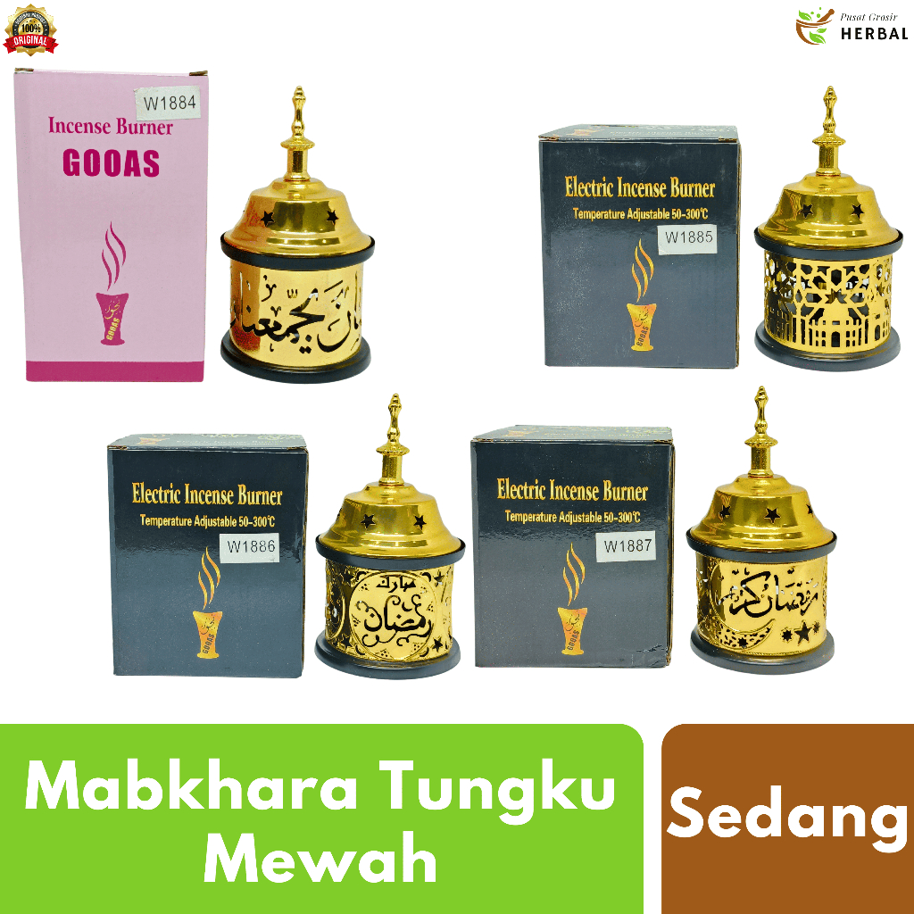 Jual Mabkhara Tungku Wadah Tempat Bakar Bukhur Buhur Arab Mewah ...