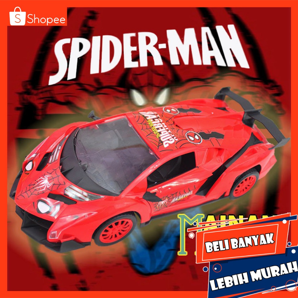 Jual MAINAN ANAK MURAH MOBIL MOBILAN OCT6745 SPEED SPIDERMAN HULK ...