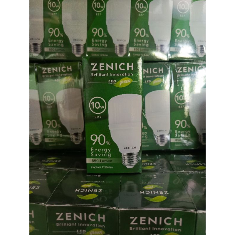 Jual Lampu LED ZENICH 10 Watt Garansi 1 Tahun | Shopee Indonesia