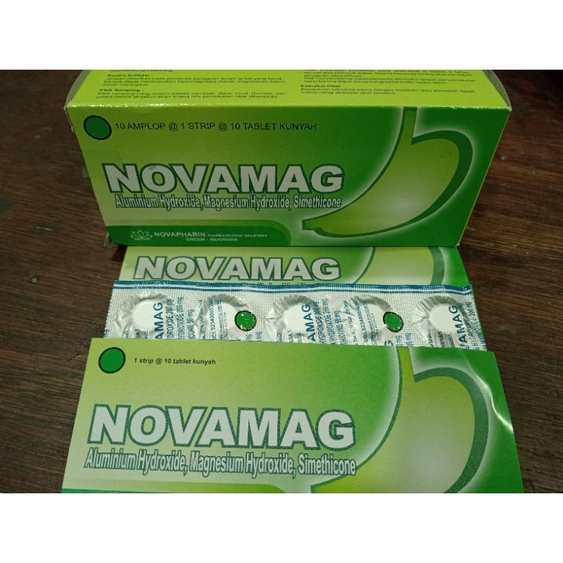 Jual NOVAMAG TABLET isi 100tab-(harga perbox) | Shopee Indonesia