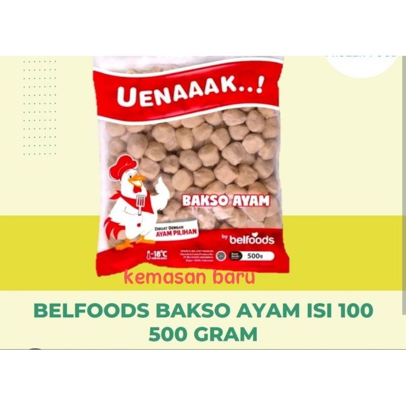 Jual Belfoods Bakso Ayam Mini isi 100 pcs | Shopee Indonesia