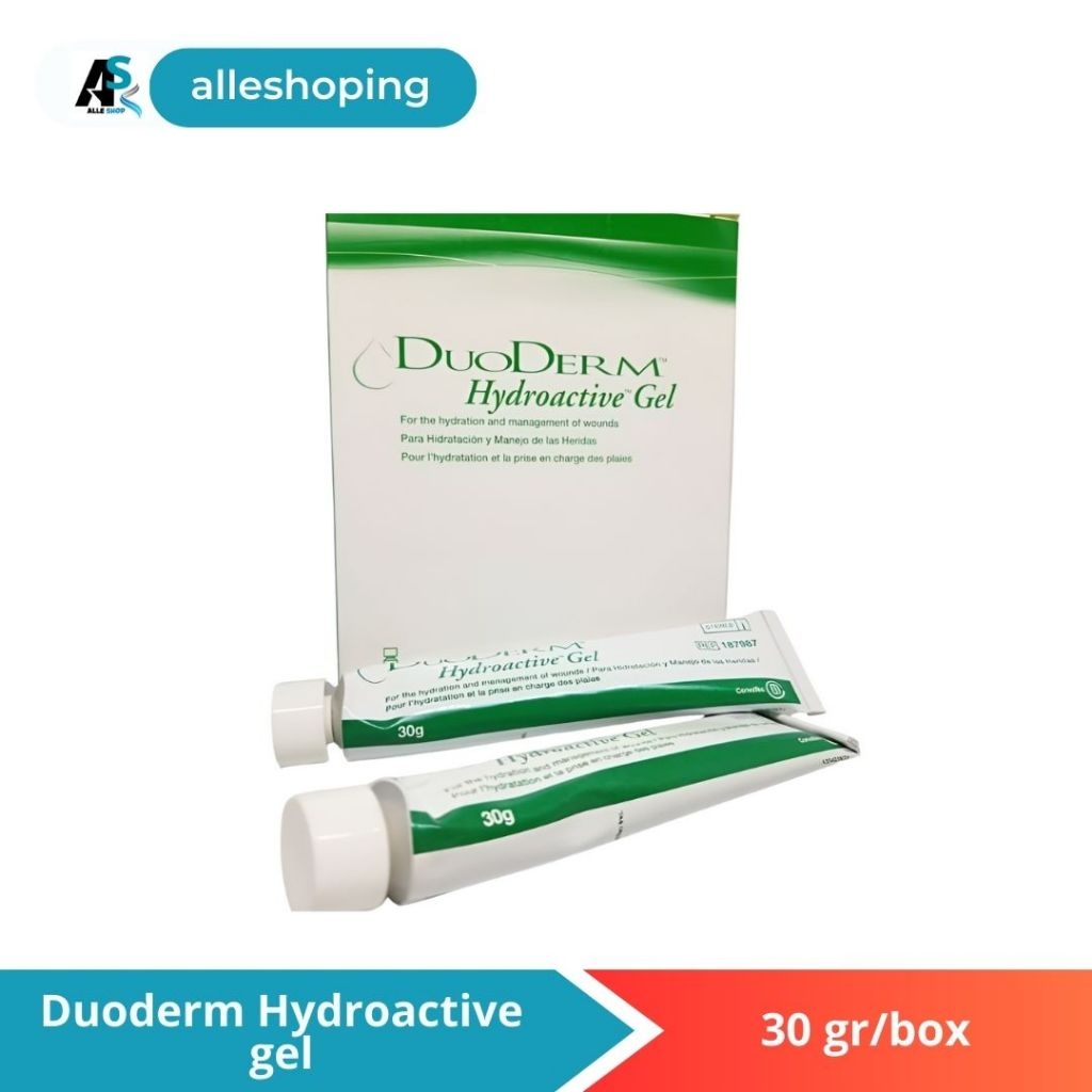 Jual Duoderm hydro active gel 30gr 1box isi 3 pcs / luka decubitus ...