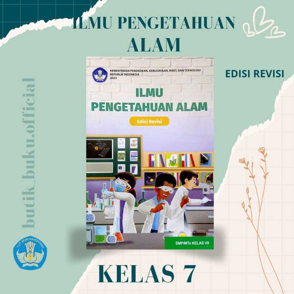 Jual BUKU SISWA ILMU PENGETAHUAN ALAM(IPA) EDISI REVISI KELAS 7 KURIKULUM PENGGERAK-MERDEKA SMP ...