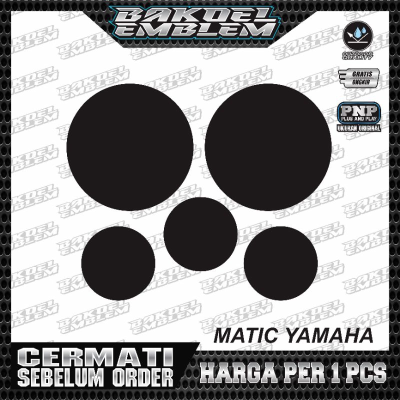 Jual Emblem Logo Custom, MATIC YAMAHA DAN HONDA | Shopee Indonesia