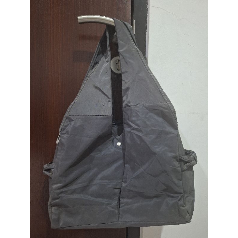 Jual Hobo Nilon Abu | Shopee Indonesia