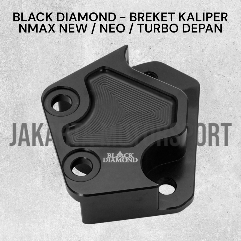 Jual Black Diamond - Bracket Caliper Front Axial 4P NMAX / AEROX Breket Dudukan Kaliper Depan 4 ...