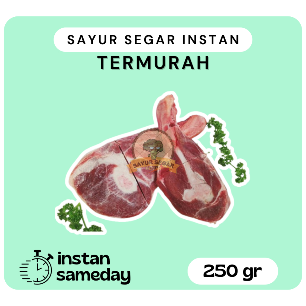 Jual Daging Paha Kambing 250gram - Sayur Segar Instan | Shopee Indonesia