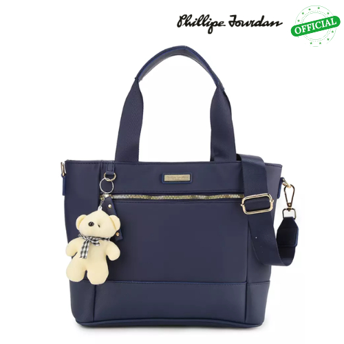 Jual Phillipe Jourdan Zailyn Totebag Wanita Blue (Nylon) | Shopee Indonesia