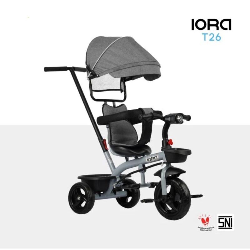 Jual Sepeda Roda Tiga T26 Tricycle Sepeda Dorong Sepeda Anak | Shopee ...