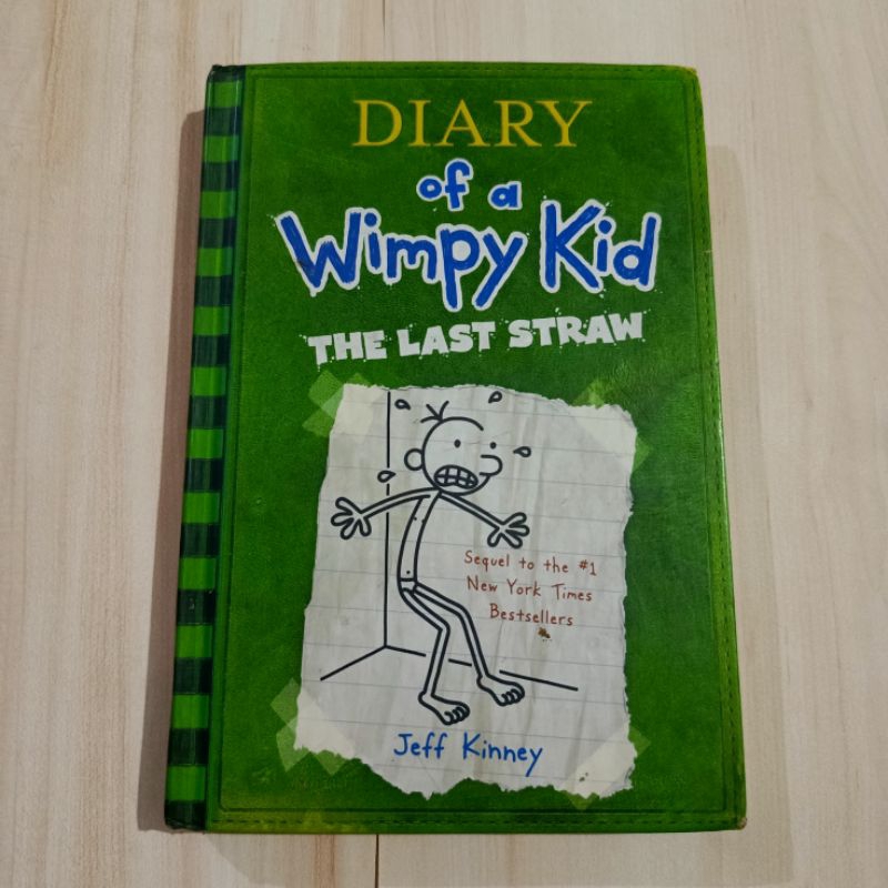 Jual Diary of a Wimpy Kid: the Last Straw - Jeff Kinney (Hardcover ...