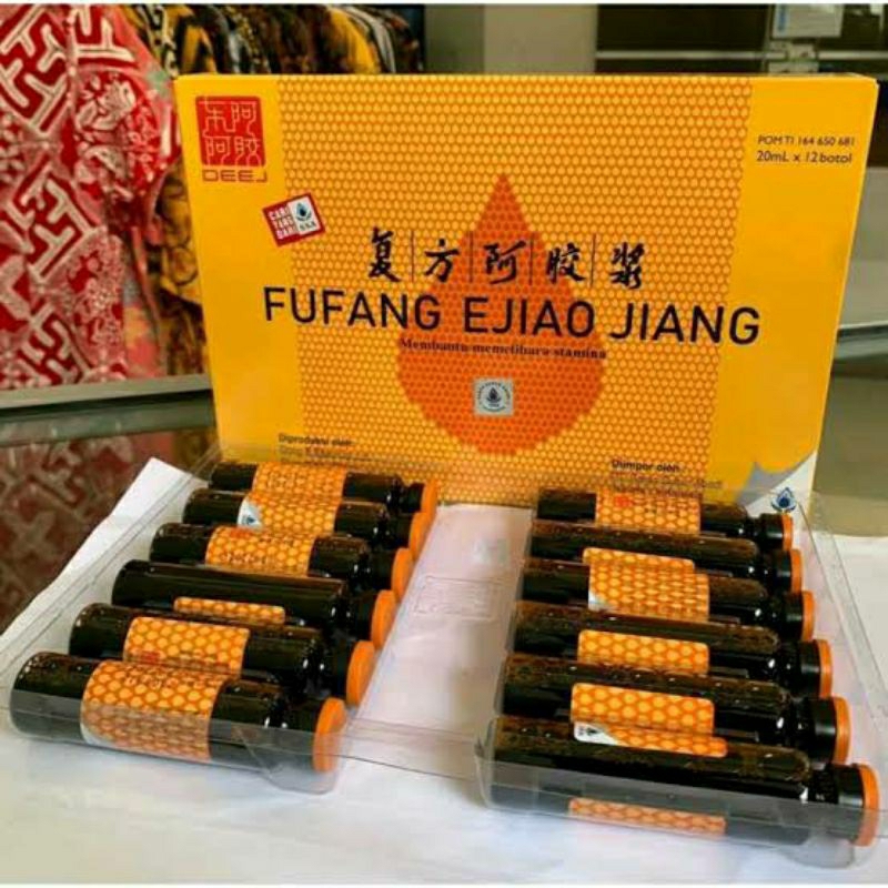 Jual FUFANG EJIAO JIANG SSA 12 BOTOL OBAT DEMAM BERDARAH THROMBOSIT ...