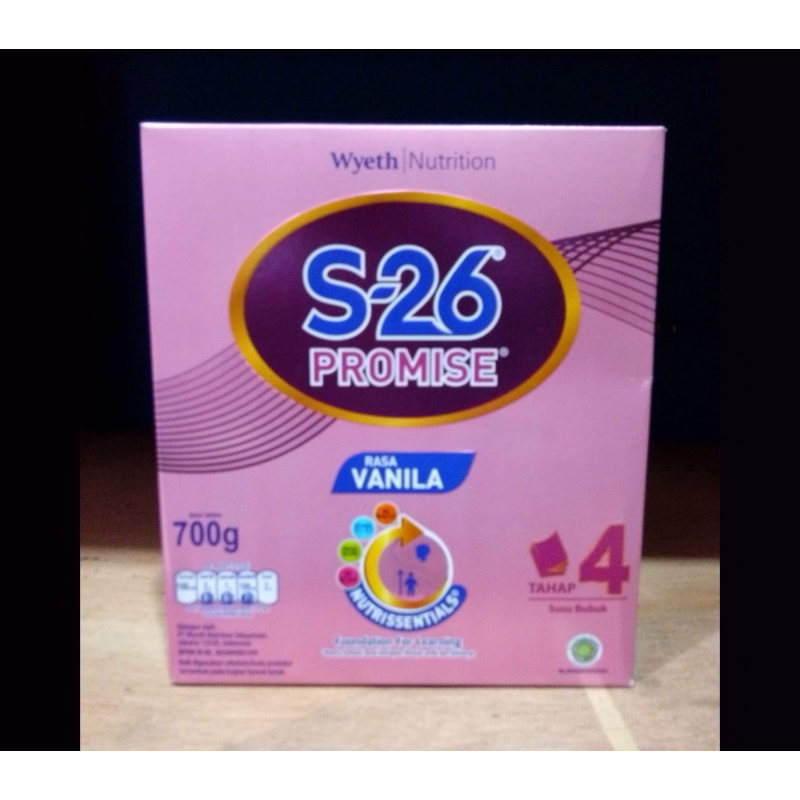 Jual S-26 Promise 4 reg Vanila 700g | Shopee Indonesia