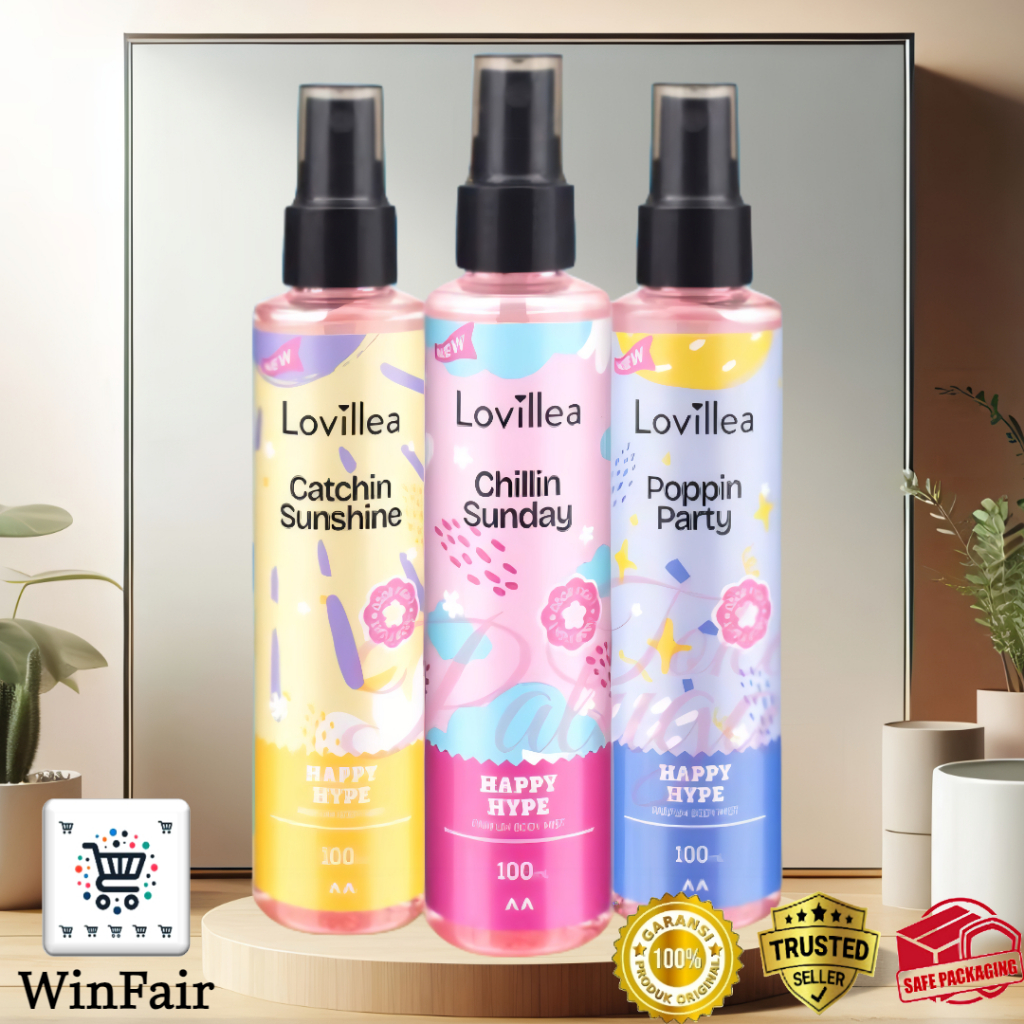 Jual Lovillea Happy Hype Body Mist 100ml Perfume Wanita Wangi Floral ...