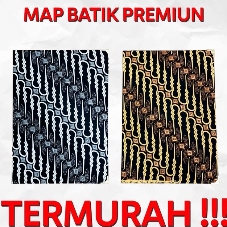 Jual Kualitas Handal map kain batik f4folio | Shopee Indonesia