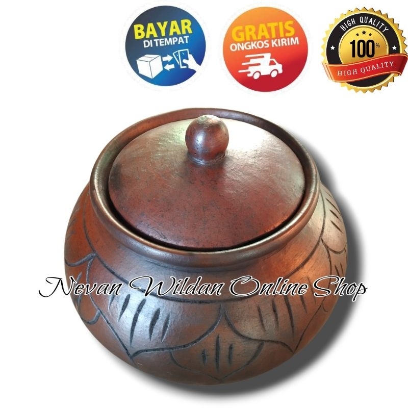 Jual PROMO KENDI DAWET AYU | KENDIL DAWET TANAH LIAT | | TEMPAT BERAS ...