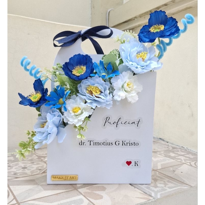 Jual PAPAN BUNGA MEJA | FLOWER BOX MINI | PVC HAND BOUQET | WELCOME ...