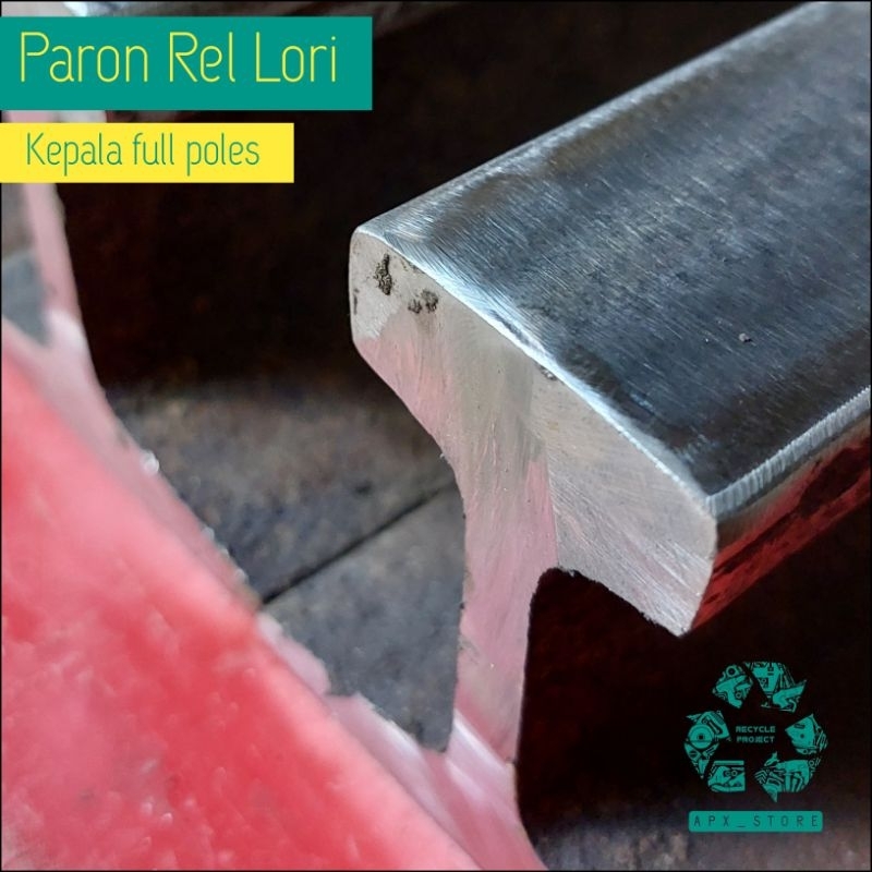 Jual Paron Besi Rel Lori 20cm / Besi Landasan mini & tiny, Baja Super ...