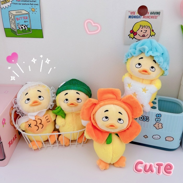 Jual Boneka Upset Duck/Kunci Bebek Mungil Sad GIRL /Lucu Mainan Anak ...