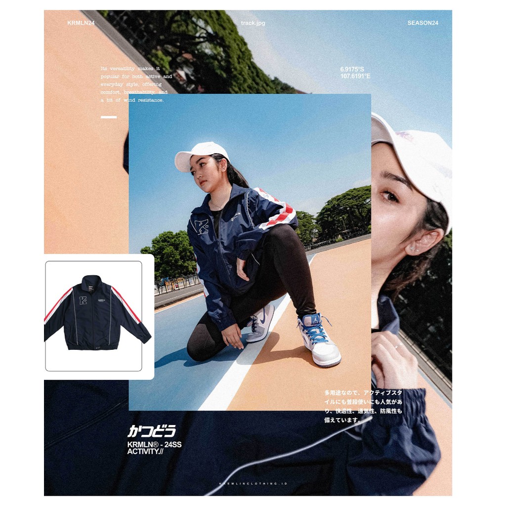 Jual Kremlin Tracktop Suit Jacket - Katana | Shopee Indonesia