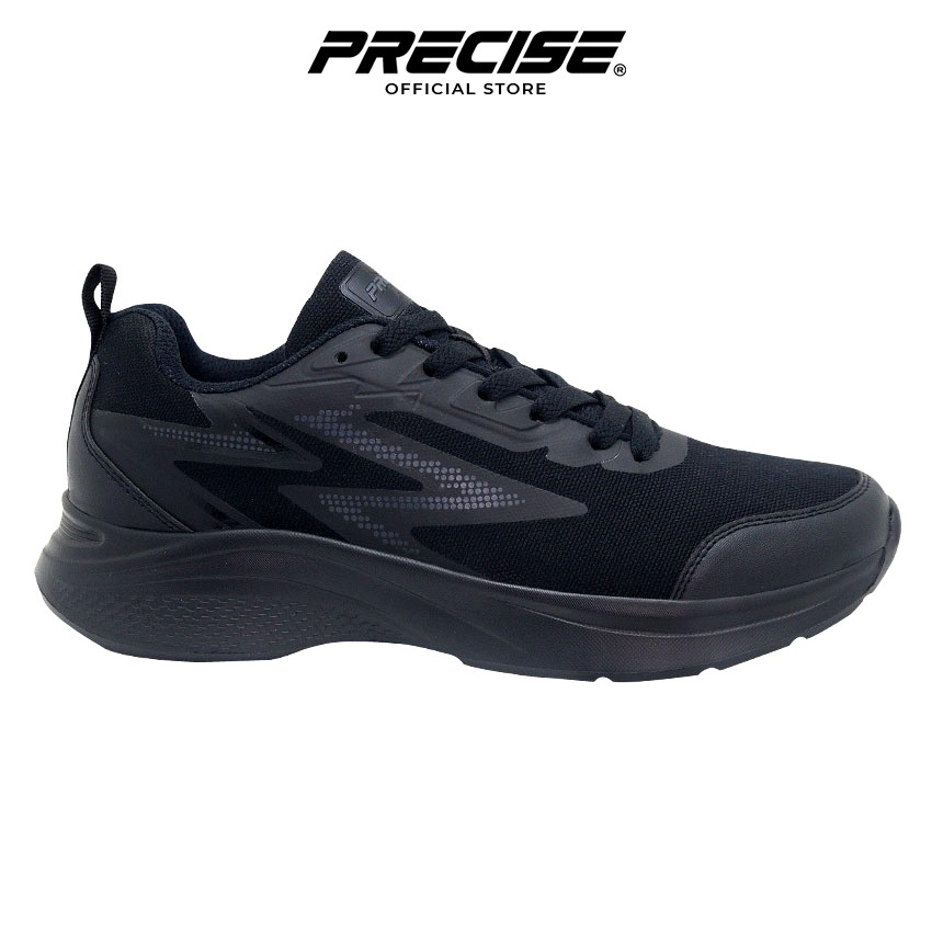 Jual Precise Blitz LC M1 Sepatu Sneakers Kets Hitam - All Black ...