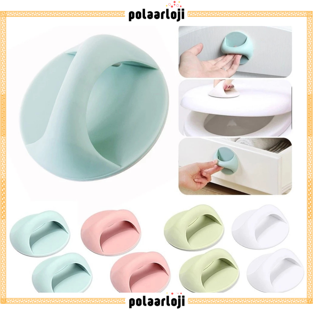 Jual PA Pegangan Pintu Bulat Tempelan Gagang Untuk Pintu Kamar Mandi ...