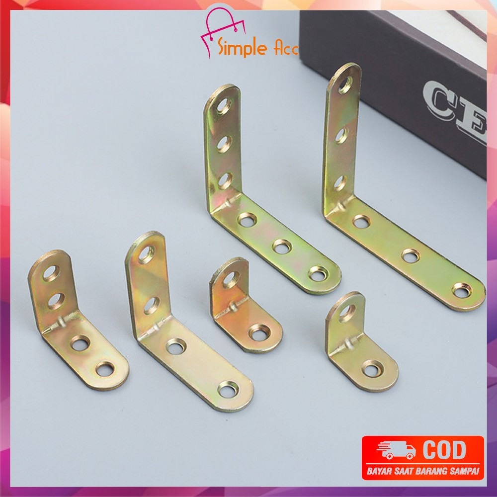 Jual DO-C1190 Siku Rak Plat Siku L Besi Stainless Bracket Siku ...