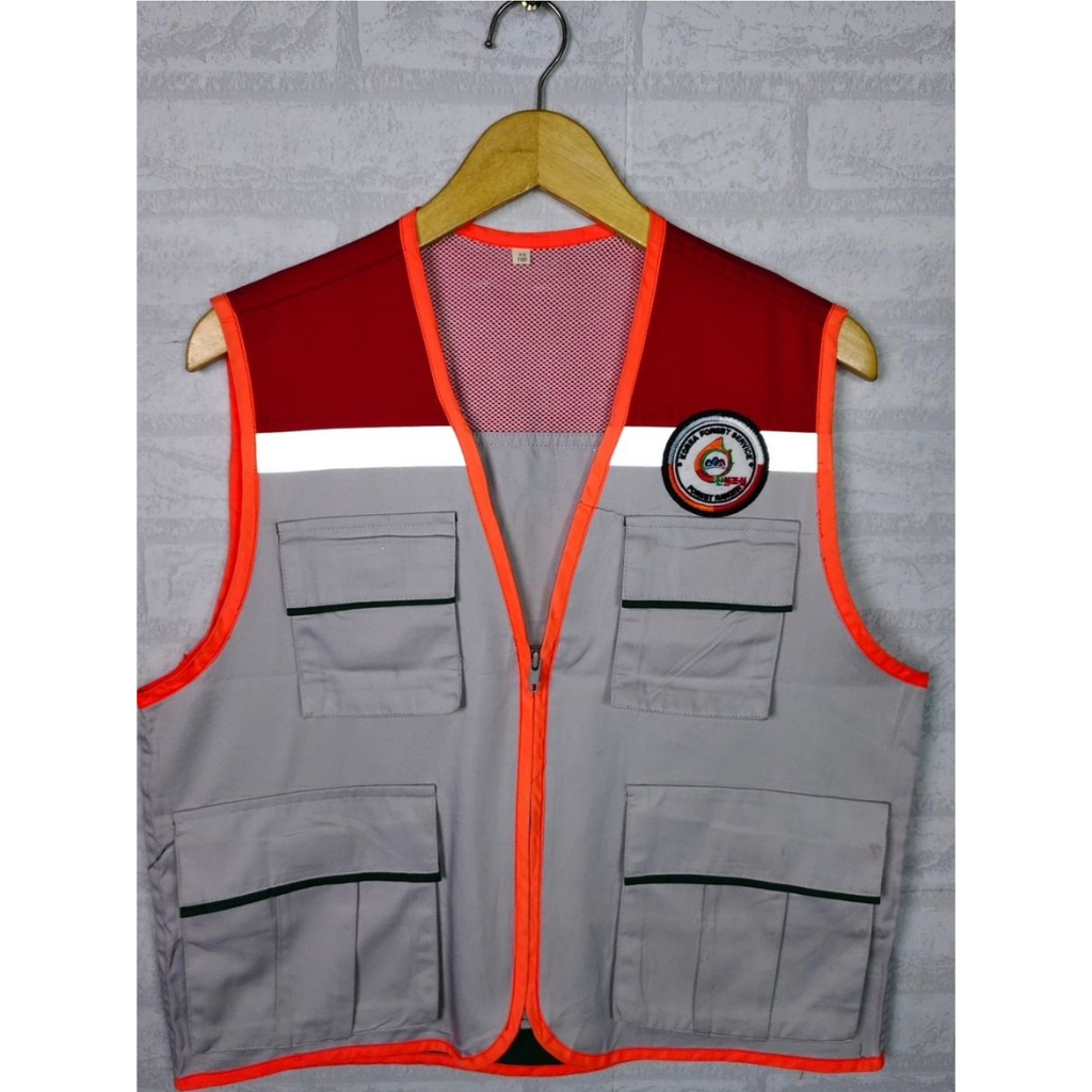 Jual ROMPI SIZE M - UTILITY FISHING VEST SAFETY TACTICAL VEST | Shopee ...
