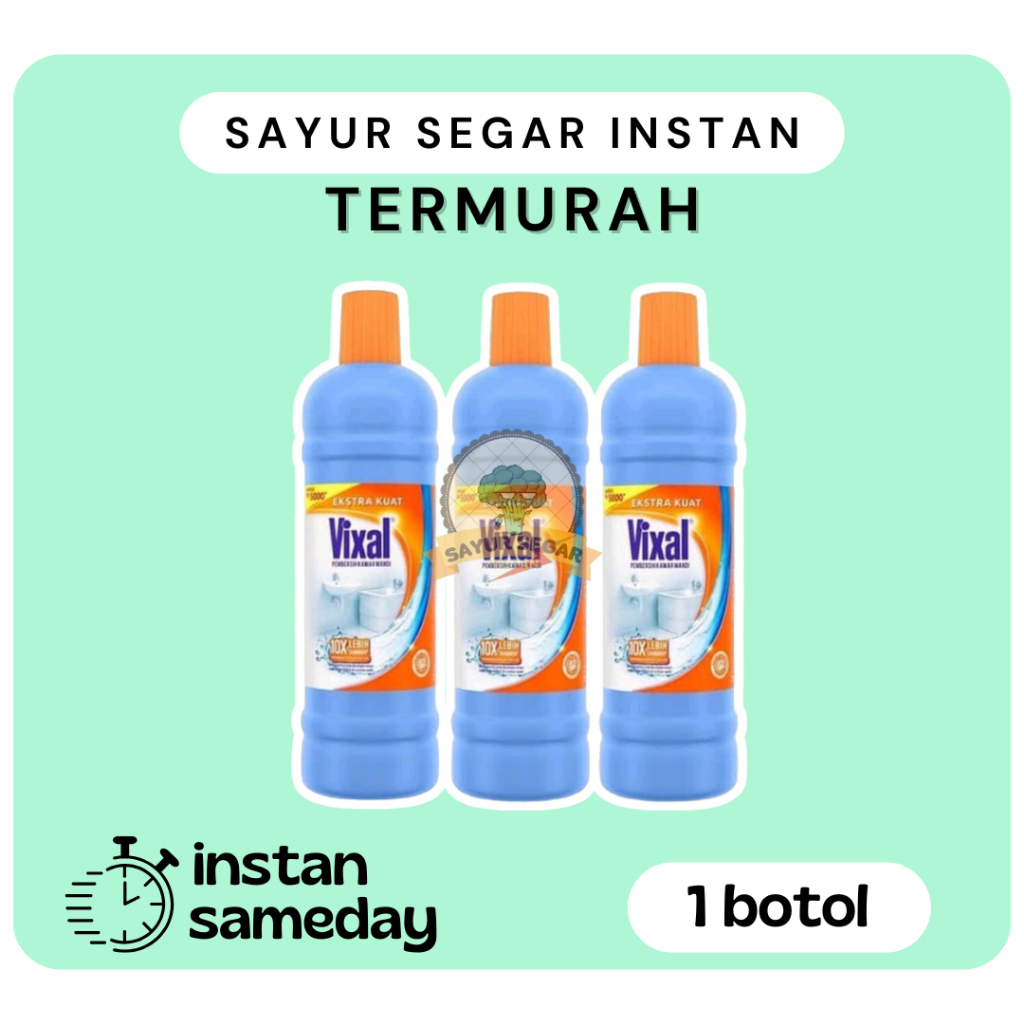 Jual Vixal Pembersih Keramik Pors Biru 750ml - Sayur Segar Instan ...