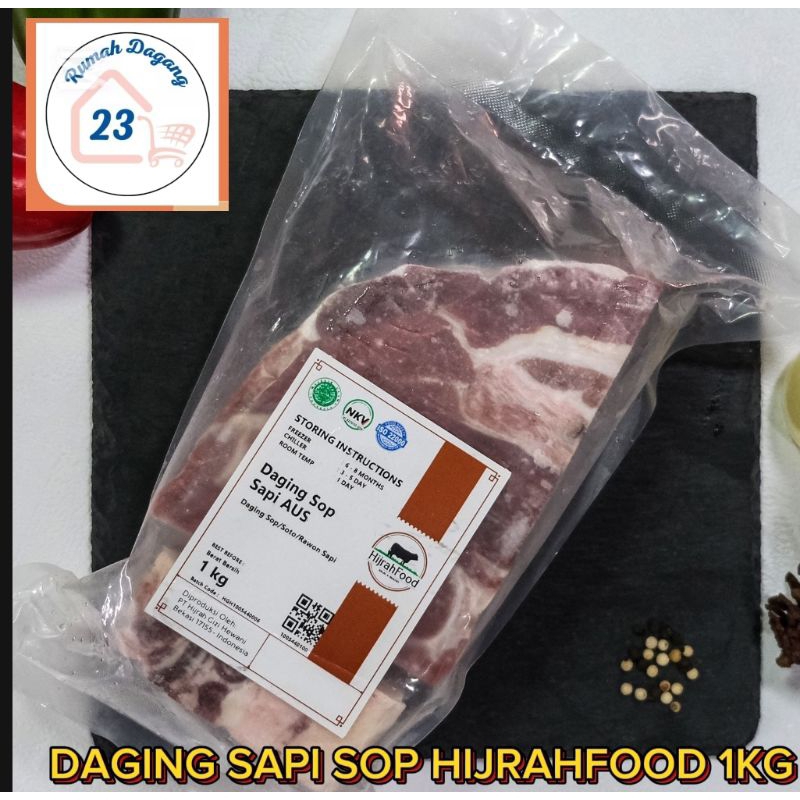 Jual DAGING SAPI SOP HIJRAHFOOD 1KG | Shopee Indonesia