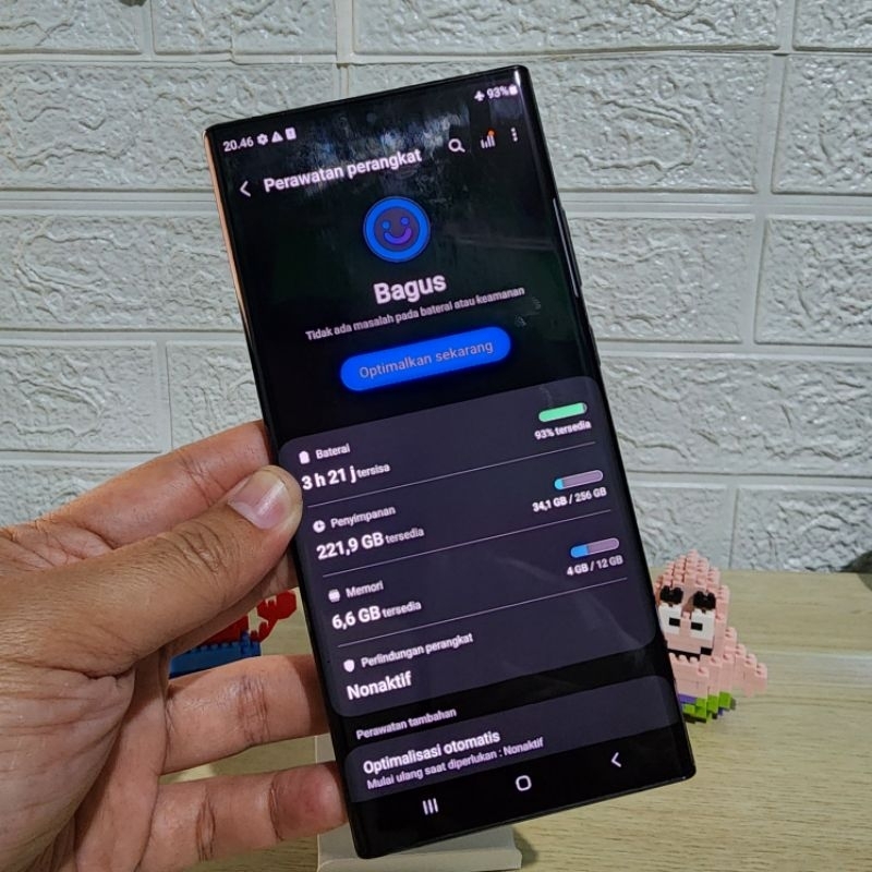 Jual SAMSUNG Galaxy Note 20 Ultra 5G Mystic Black Ex SEIN (Sinyal Aman Selamanya) | Shopee Indonesia