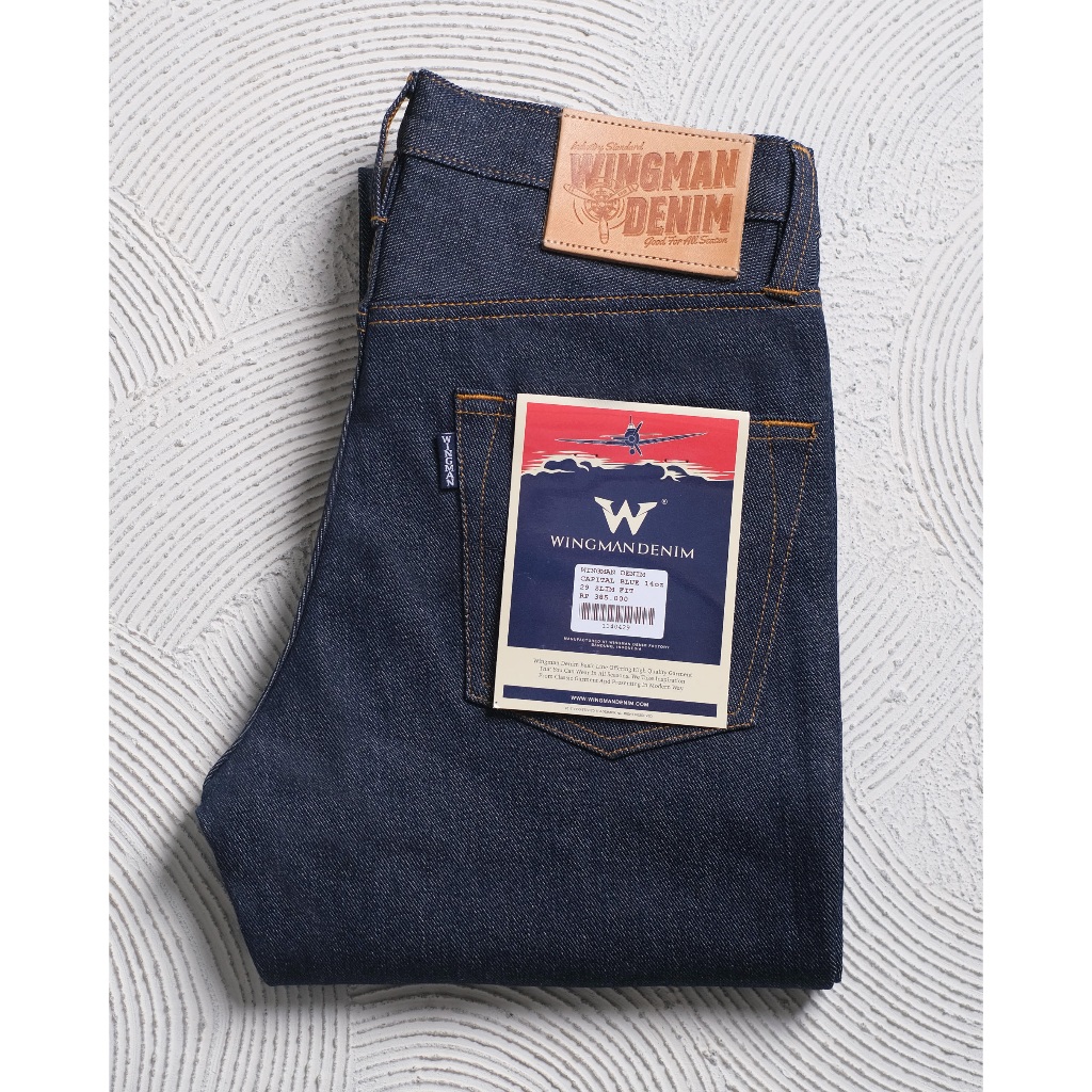 Jual WINGMAN DENIM - CAPITAL BLUE | Shopee Indonesia