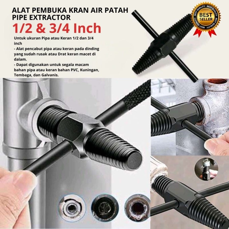 Jual SM88-B306 / Alat Pembuka Kran Patah Baut Penarik Keran Karat Rusak ...