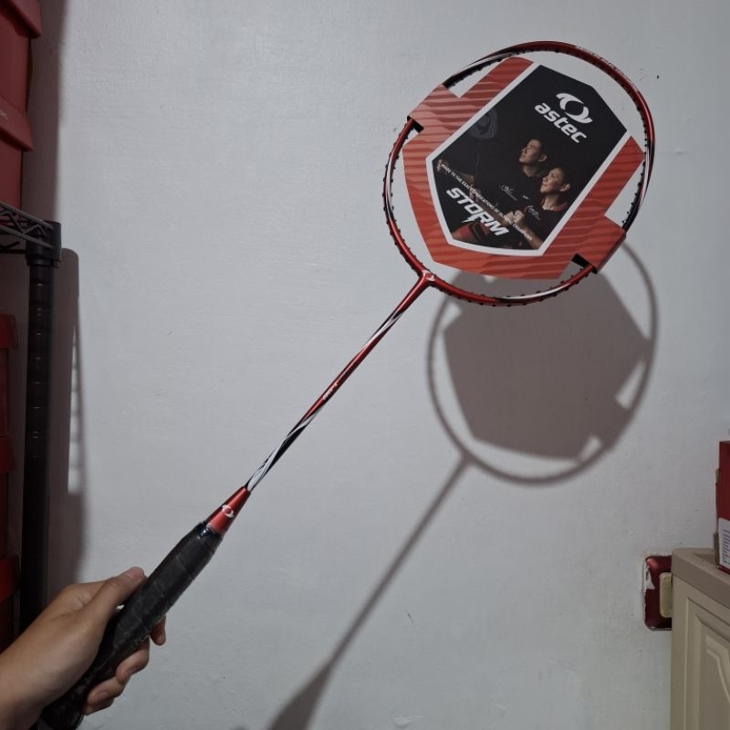 Jual Astec Badminton Racket Storm X-5000 / raket bulu tangkis | Shopee ...