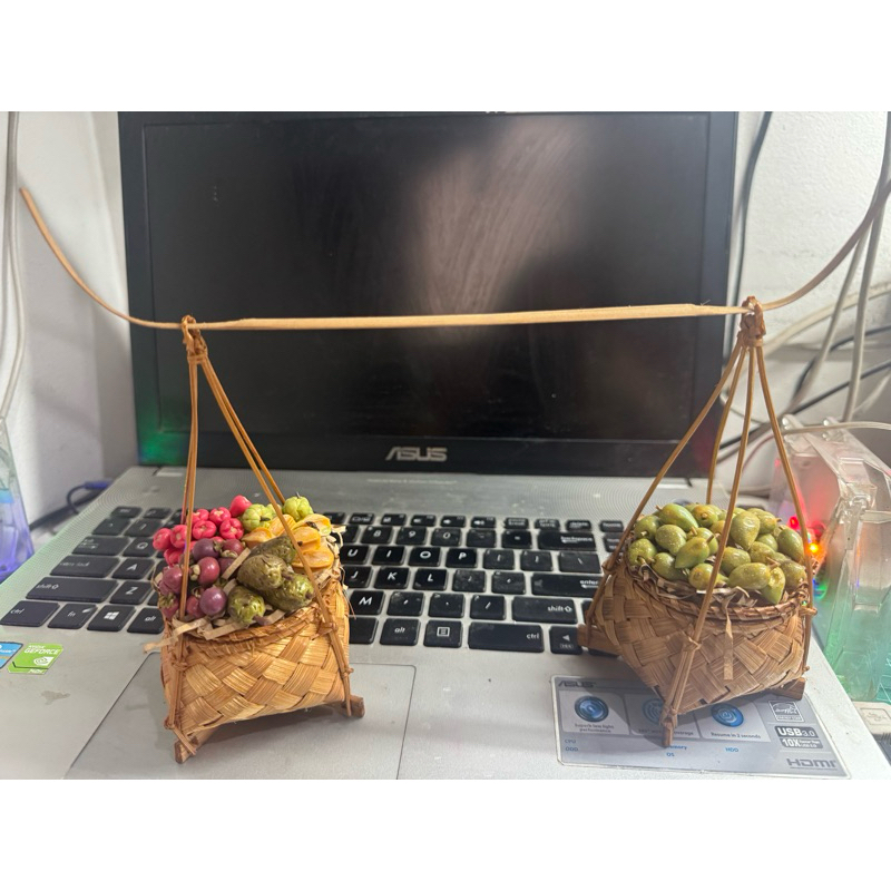 Jual miniatur pikulan buah | Shopee Indonesia
