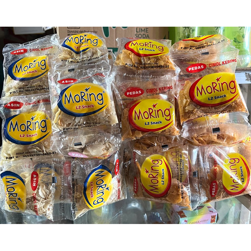 Jual Moring L2 Snack renyah renceng isi 10bungkus | Shopee Indonesia