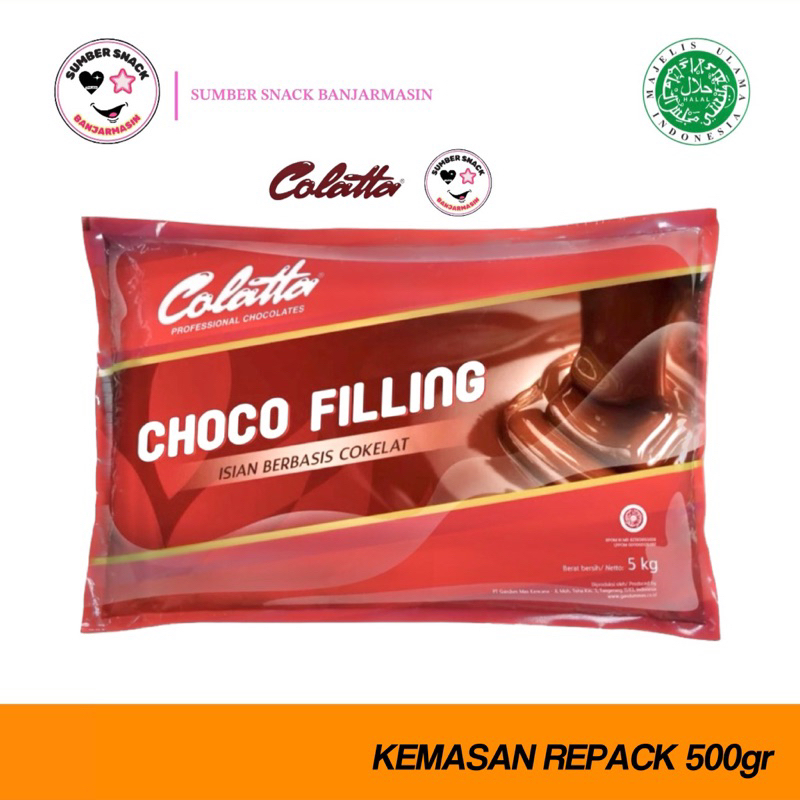 Jual Colatta Choco Pasta Filling (Repack 500g) | Shopee Indonesia