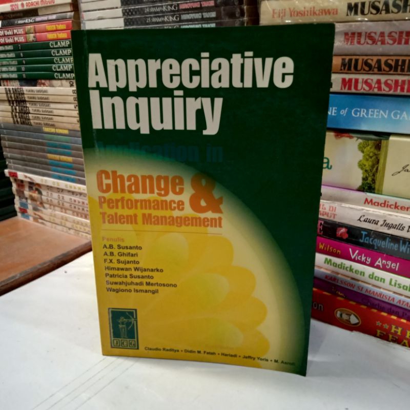 Jual Buku APPRECIATIVE INQUIRY APPLICATION IN CHANGE PERFORMANCE & TALENT MANAGEMENT | Shopee ...