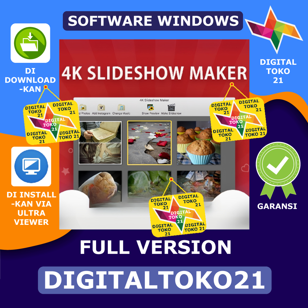 Jual [Diinstallkan] 4K Slideshow Maker 2.0.1.1055 Full Version Software PC Komputer Laptop ...