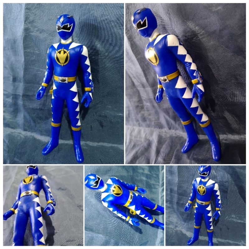 Jual RHS Figure Super Sentai Abaranger Abare Blue Power Ranger Dino ...