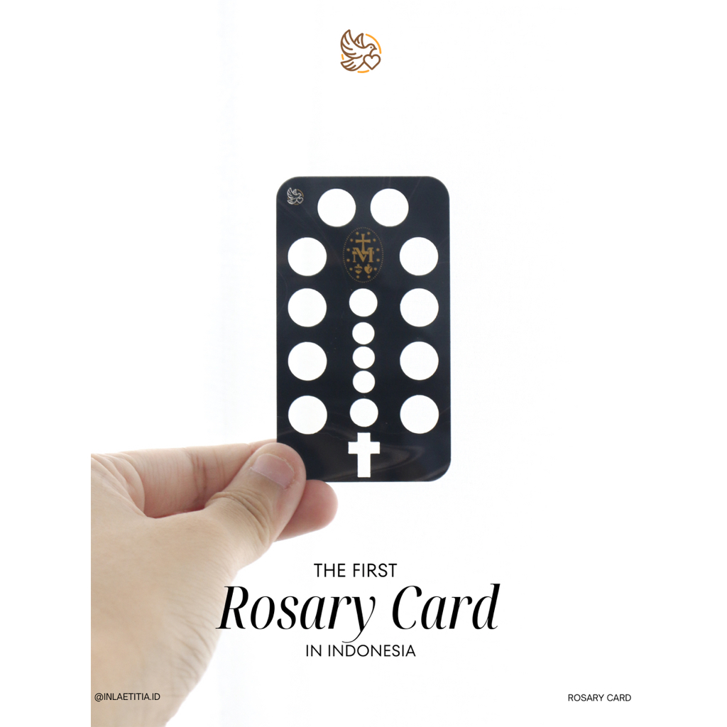 Jual In Laetitia - The Rosary Card | Kartu Rosario Pertama di Indonesia ...