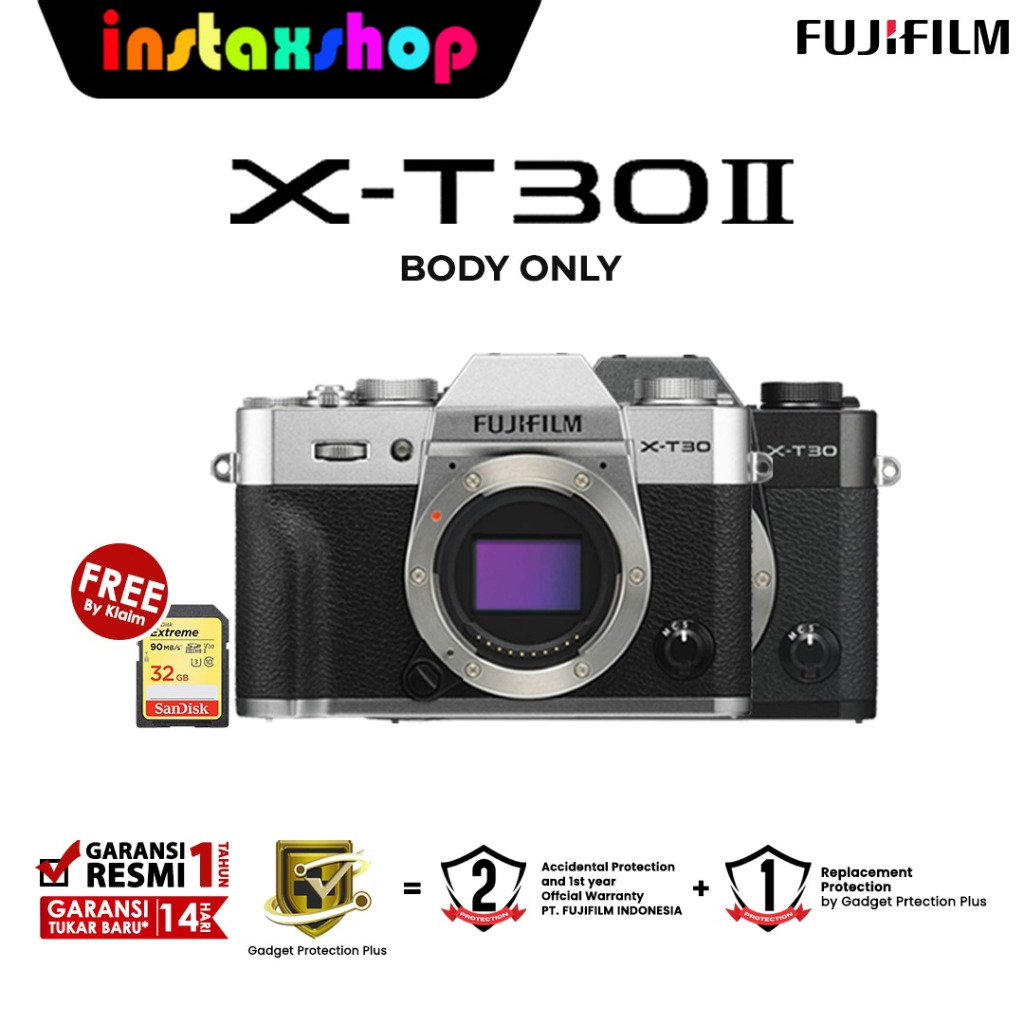 Jual Fujifilm Mirrorless Camera X-T30 II Body Only XT30 Mark II body ...